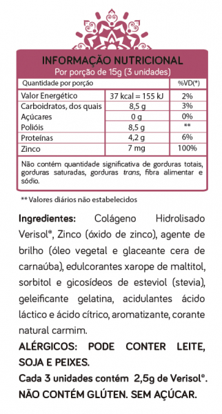 Wellife Collagen Gummy Verisol | Suplemento Colágeno Verisol Gummy