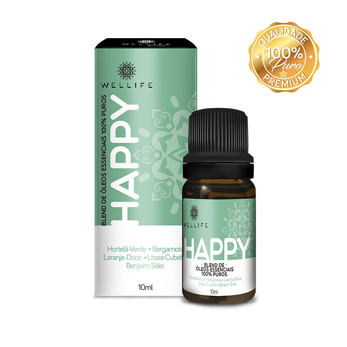 Wellife Oleo Essencial Blend Happy | Wellife